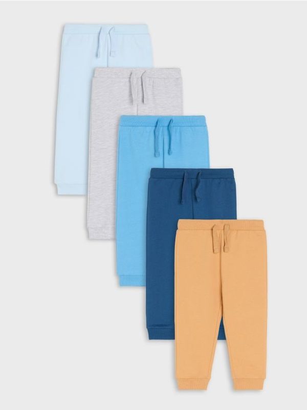 SINSAY - PANTALONE 5 PACK - SVETLO SIVA