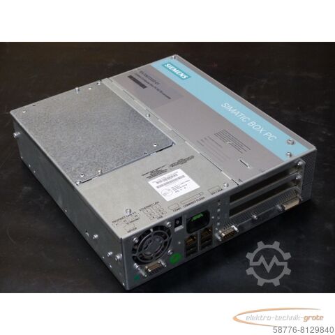 Siemens komponente
Siemens 6BK1000-6AE30-1AA0 Box PC 627B (DC) SN:VPA7852257 , ohne Festplatte