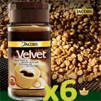 Jacobs kafa Velvet 6x200g