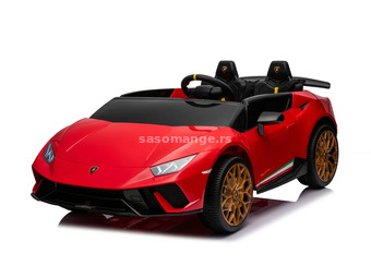 Automobil na akumulator dvosed crveni Lamborghini Huracan