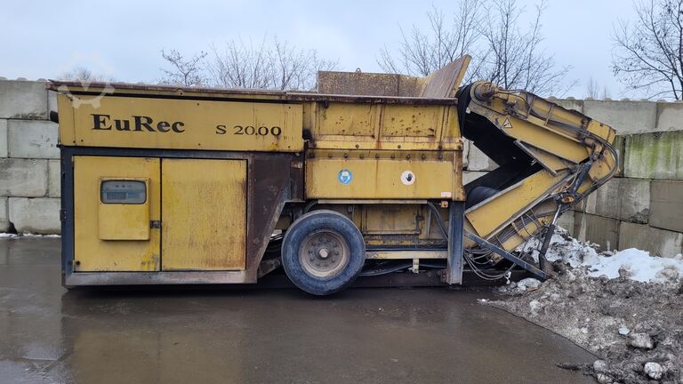 Razbijanje biljke
EuRec Shredder S 20.00D Zerkleinerer Hakenmobil