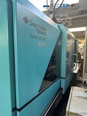 Mašina za kalup za ubrizgavanje
Sumitomo Demag Systec 80/420-430