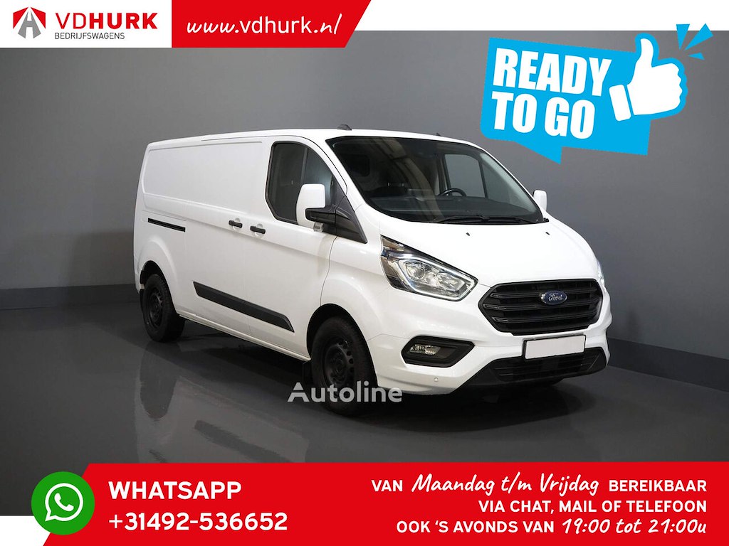 Ford Transit Custom 300 2.0 TDCI 130 pk Aut. L2 2x Schuifdeur/ Standk minibus furgon