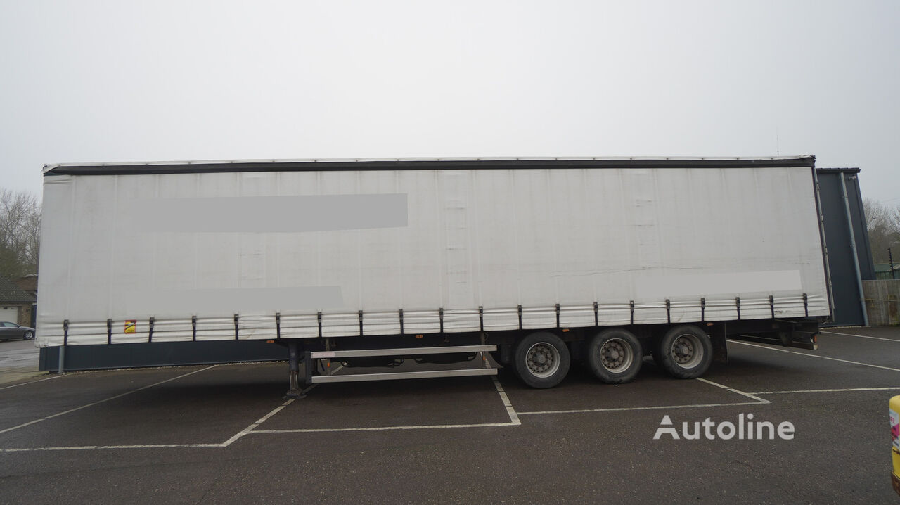 Groenewegen 3 AXLE CURTAINSIDE TRAILER poluprikolica sa kliznom ceradom