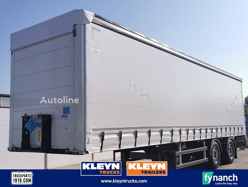 KLEYN TRAILERS PRSH 18 TRI 2 AXLE LIFT-STEER poluprikolica sa kliznom ceradom