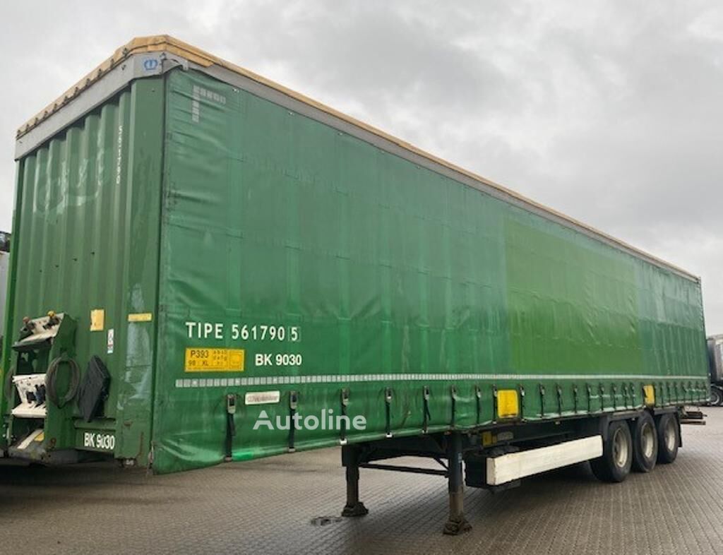 Krone Curtainsider Trailer poluprikolica sa kliznom ceradom
(561790)