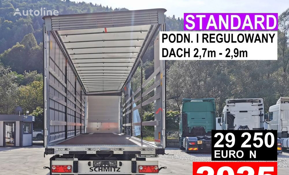 Nova Schmitz Cargobull STANDARD poluprikolica sa kliznom ceradom