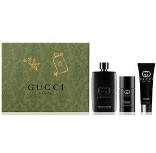 Gucci Set Guilty Pour Homme M edp 90ml + 50ml SG + 75ml Stick