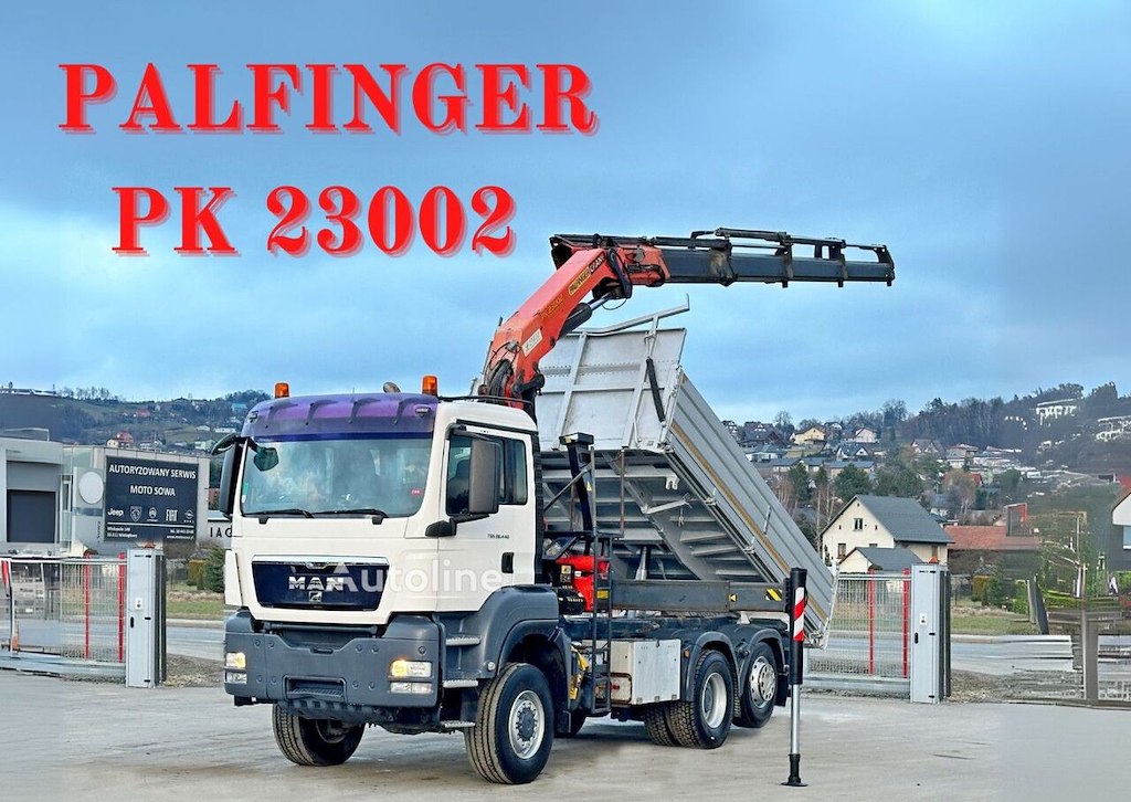 MAN TGS 28.440 * KIPPER 5,00 m* PK 23002 + FUNK /6x4 kiper