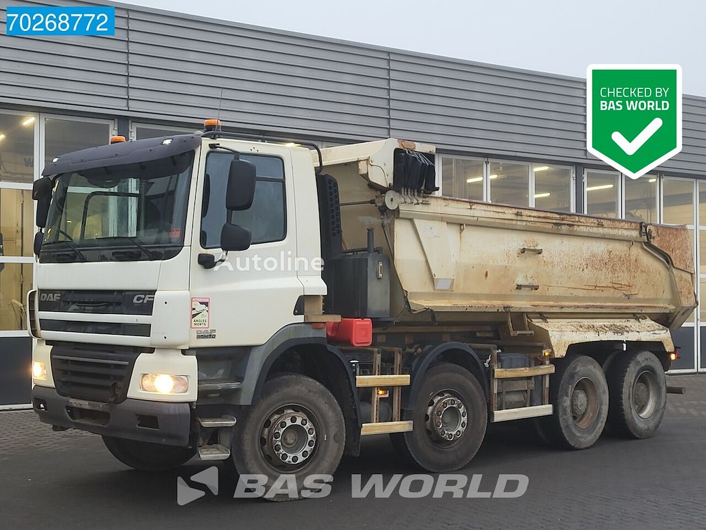 DAF CF85.410 8X4 17m3 Tipper Automatic Big-Axle Steelsuspension Euro kiper