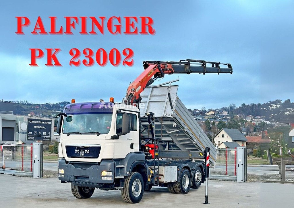 MAN TGS 28.440 * KIPPER 5,00 m* PK 23002 + FUNK /6x4 kiper