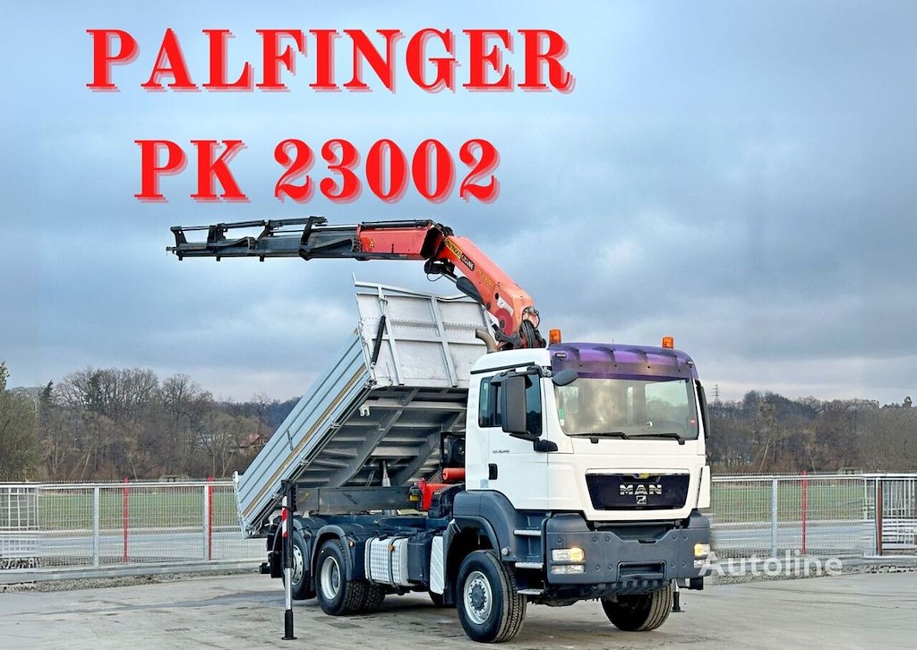 MAN TGS 28.440 * KIPPER 5,00 m* PK 23002 + FUNK /6x4 kiper