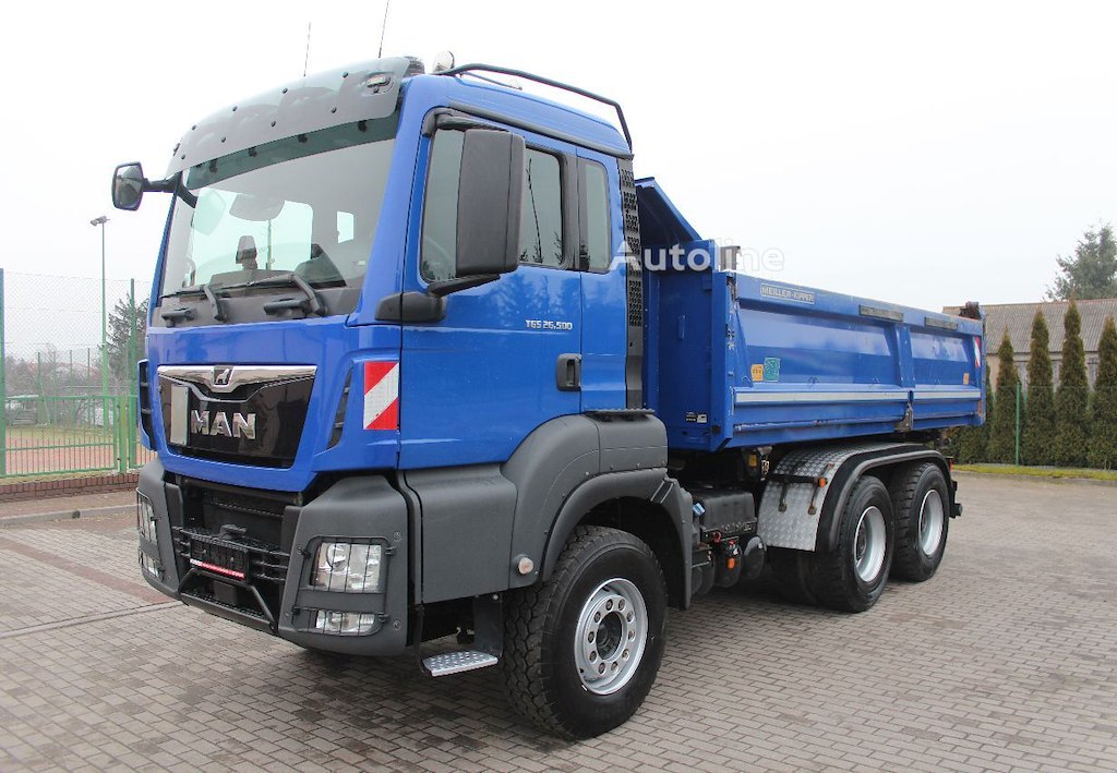 MAN TGS 26.500 6x4 WYWROTKA BORDMATIC MEILLER KIPPER kiper