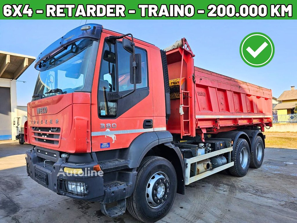 IVECO Trakker 380 Ribaltabile Con Traino kiper