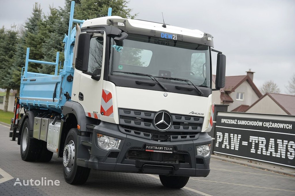 Mercedes-Benz AROCS 1827 ///* 2018 */// PRZEB 41 TYŚ /// HDS /// ROTATOR /// D kiper