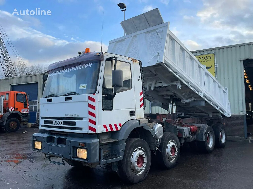 IVECO Eurotrakker 340 E37 EuroTrakker Kipper 8x4 Full Spring Chassis 1 kiper