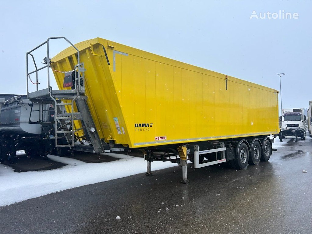 Kempf SKM 39 Alu-Kastenmulde 55m³ Rollplane poluprikolica kipera