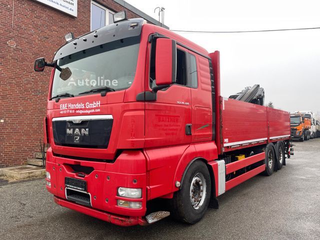 MAN TGX 26.480 kamion s ravnom platformom