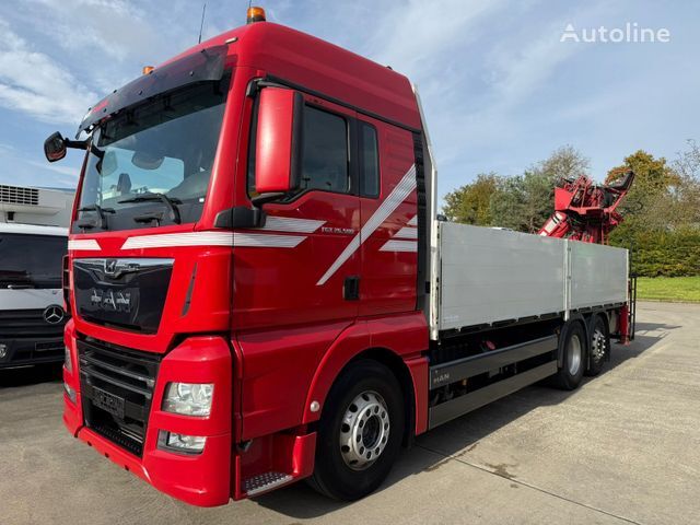 MAN TGX 26.500 kamion s ravnom platformom