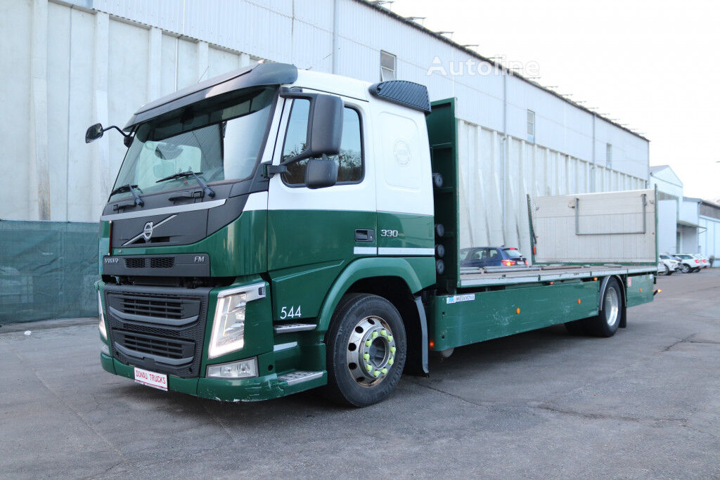 Volvo FM330 ADR E6 Retarder 1 Bett AHK kamion s ravnom platformom