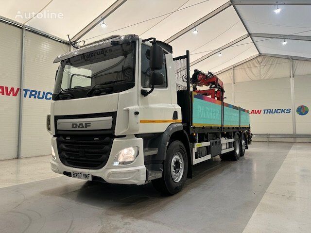 DAF CF 370 kamion s ravnom platformom