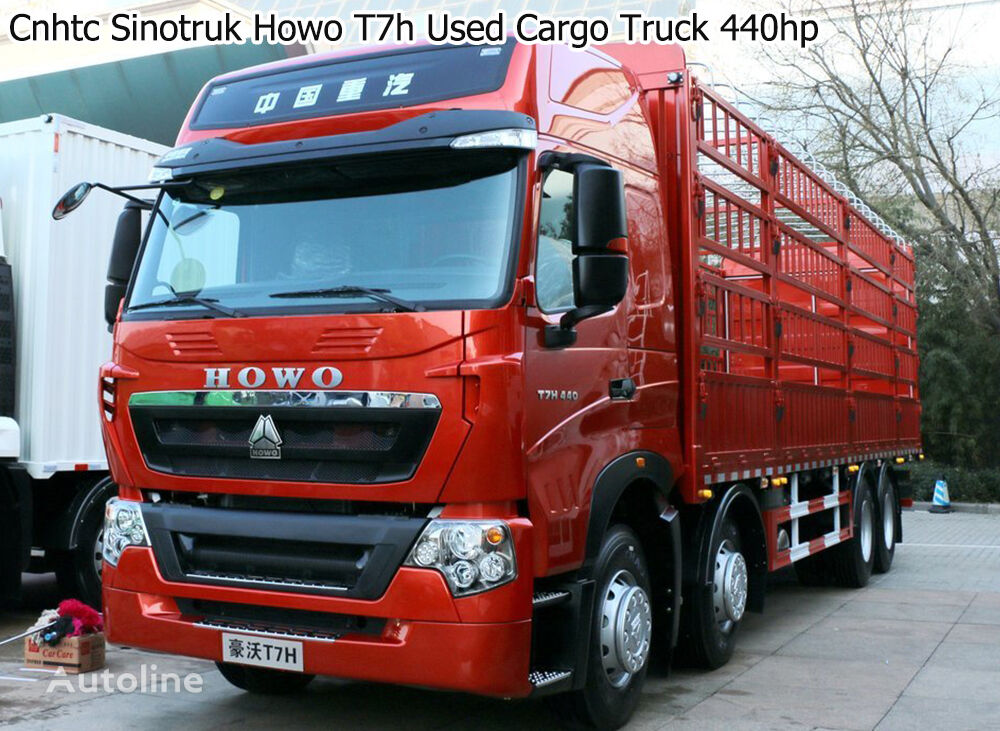 Sinotruk Howo Cnhtc Sinotruk Howo T7h Used Cargo Truck kamion s ravnom platformom