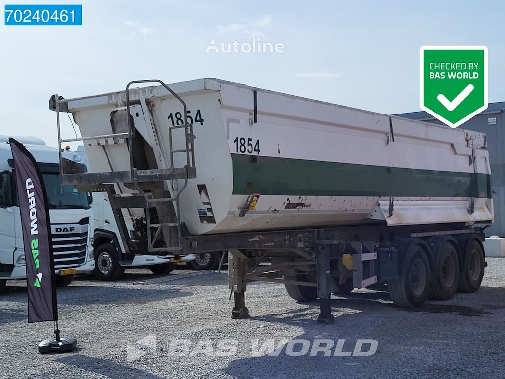 Kempf 3 axles 34m3 Steel Tipper poluprikolica kipera