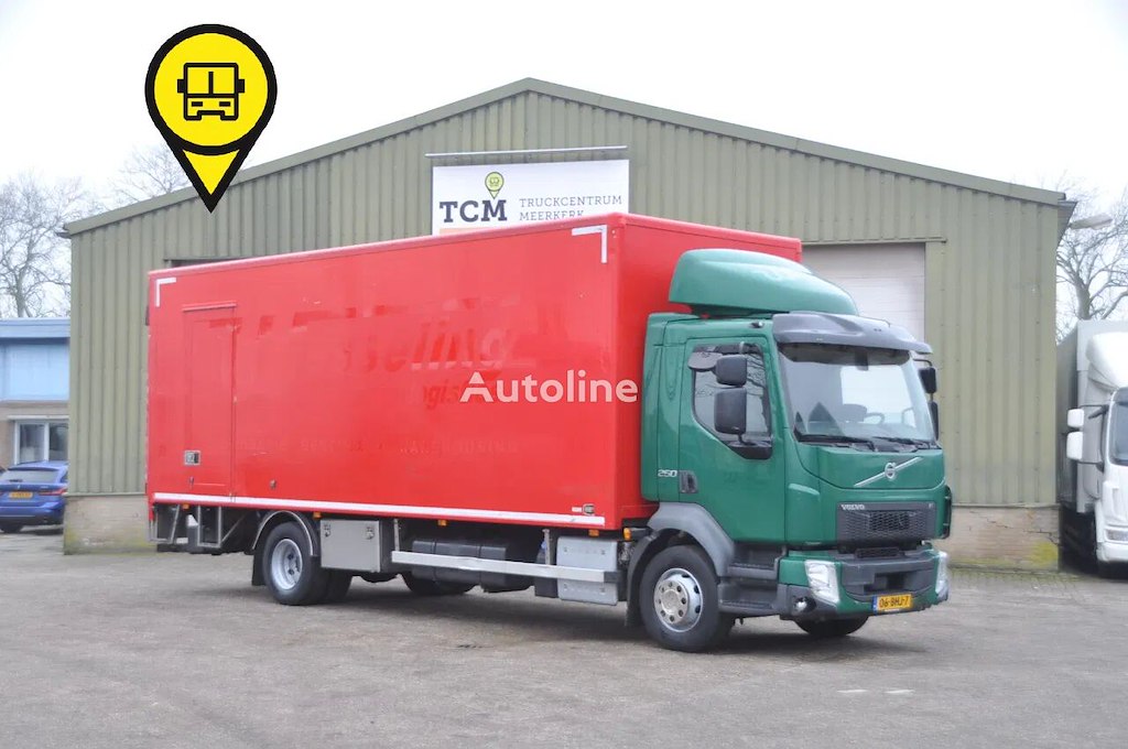 Volvo FL 250 4x2 2016. 375.413KM.LAADKLEP.NL-TRUCK kamion furgon