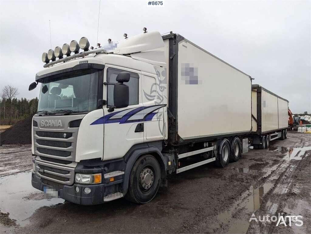 Scania R490 6X2 kamion furgon