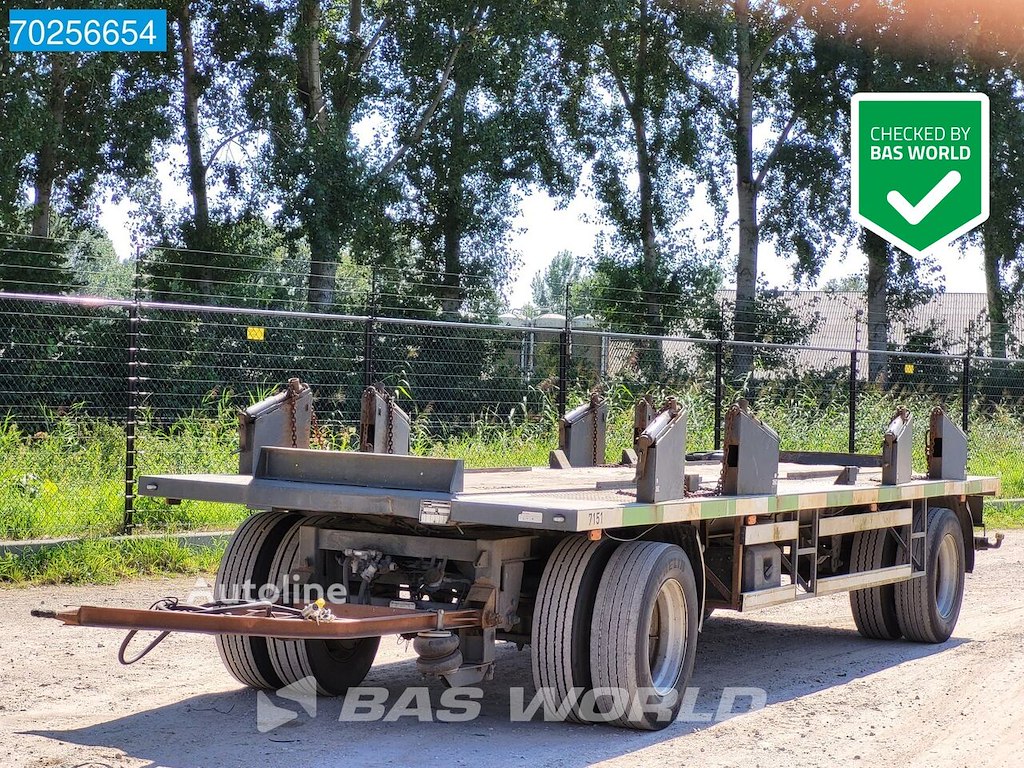 Burg BPDA 10 10 2 axles NL-Trailer prikolica za kontejnere