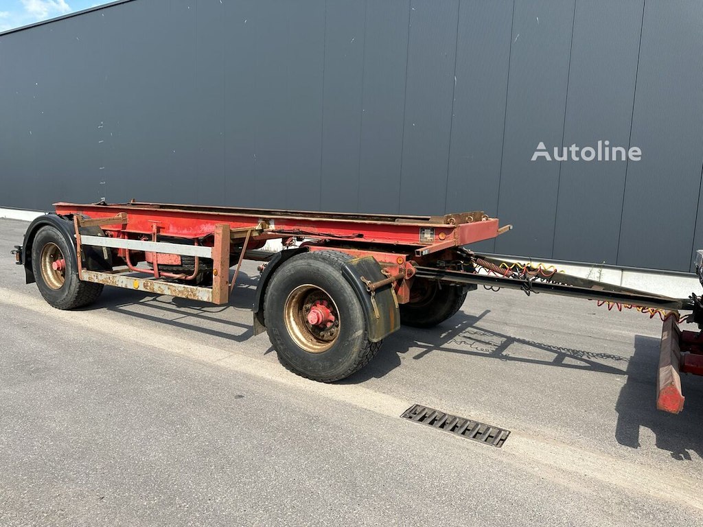 DEOM - SCHMIT R202P 2-AXLES CONTAINER TRANSPORT - BPW - GOOD TI prikolica za kontejnere