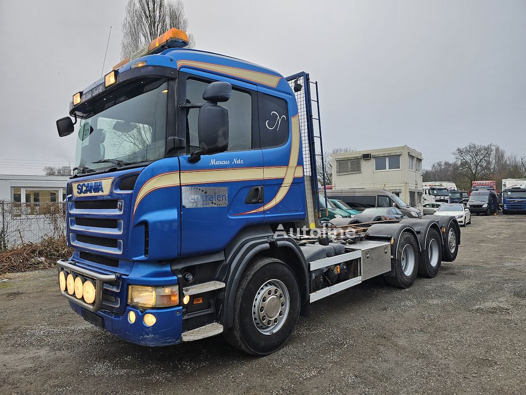 Scania R420 LB8X4*4HNB Luft/Luft Lenk u. Liftache PTO Tridem kamion šasija