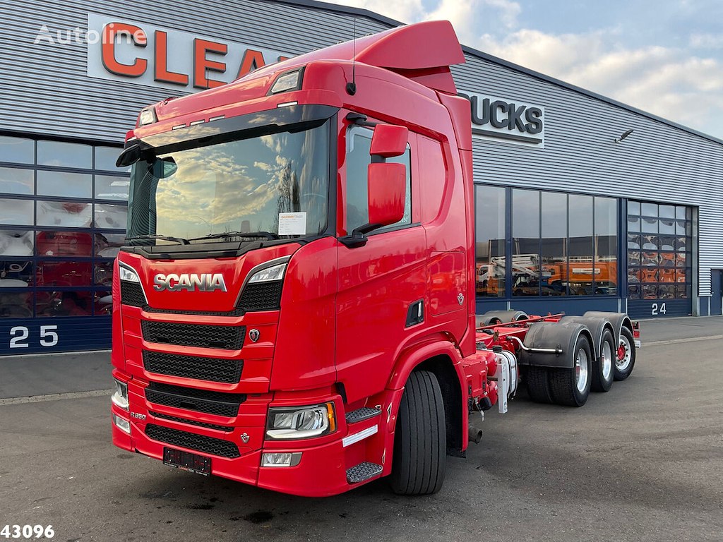 Scania R 650 V8 8x4 Euro 6 Chassis cabine kamion šasija