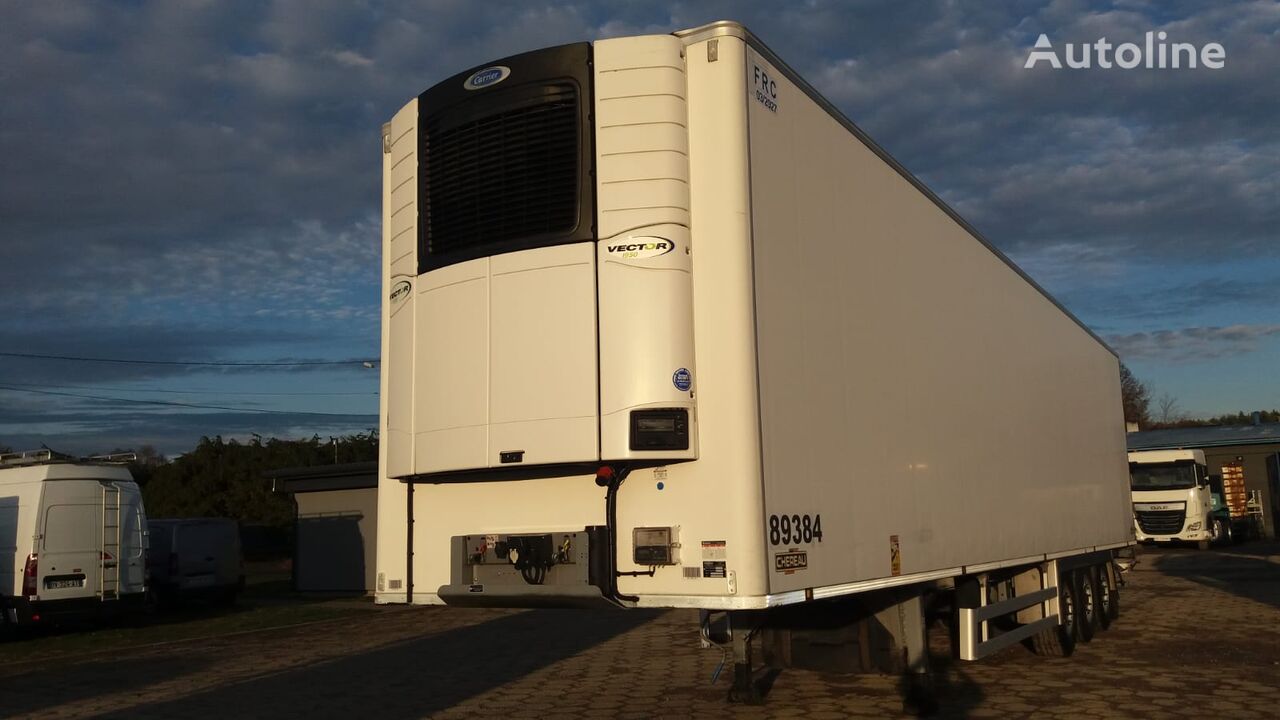 Chereau Chłodnia/Agregat 1950 CARRIER/DOPPELSTOCK/WYSOKOŚC 2,80M 2015 RO poluprikolica hladnjača