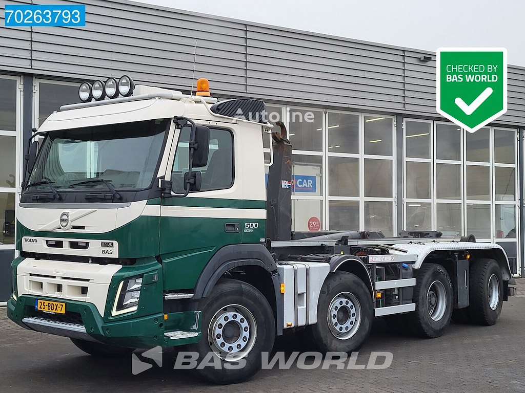 Volvo FMX 500 8X4 NL-Truck VDL S-30-6400 Big-Axle Euro 6 kamion rol kiper