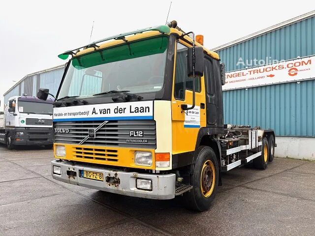 Volvo FL 12.380 6x2 A-RIDE (ORIGINAL DUTCH) HOOK-ARM CONTAINER SYSTEM kamion rol kiper