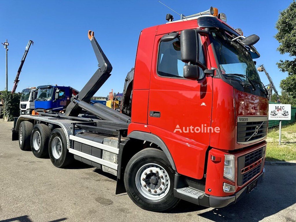 Volvo FH 420 TRIDEM 8x4 25T AJK HOOKLIFT - BIG AXLES / HUB REDUCTION - kamion rol kiper