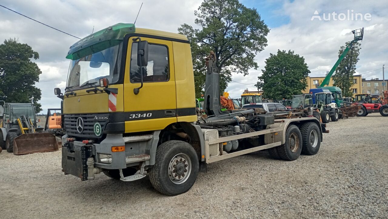 Mercedes-Benz Actros 3340 napęd 6x6 export resor big Axe kamion rol kiper