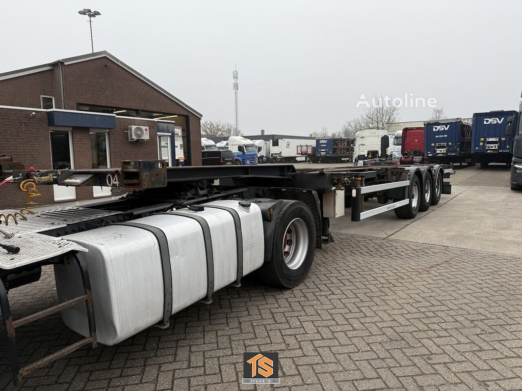 Groenewegen 40.05CC-12-27 2x20 1x30 1x40ft - NL-Trailer poluprikolica za prevoz kontejnera