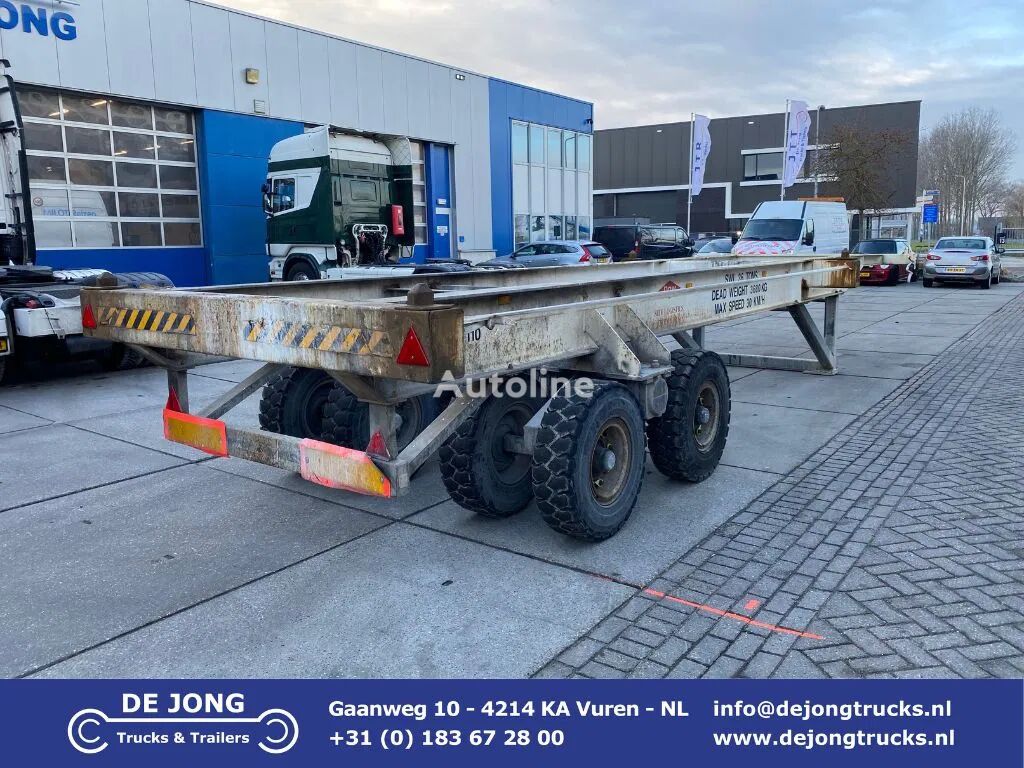 Buiscar HD 36 / 36 Ton / 20 FT - 30 FT / Skeletal / Port Trailer poluprikolica za prevoz kontejnera