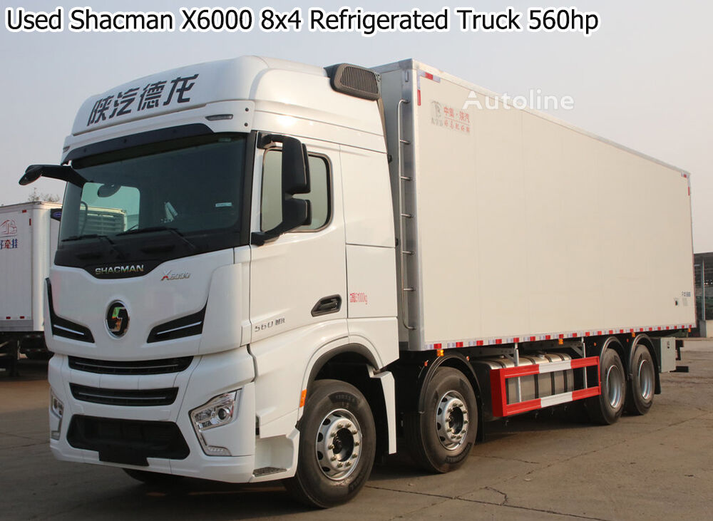 Shacman Used Shacman X6000 8x4 Refrigerated Truck Price kamion hladnjača