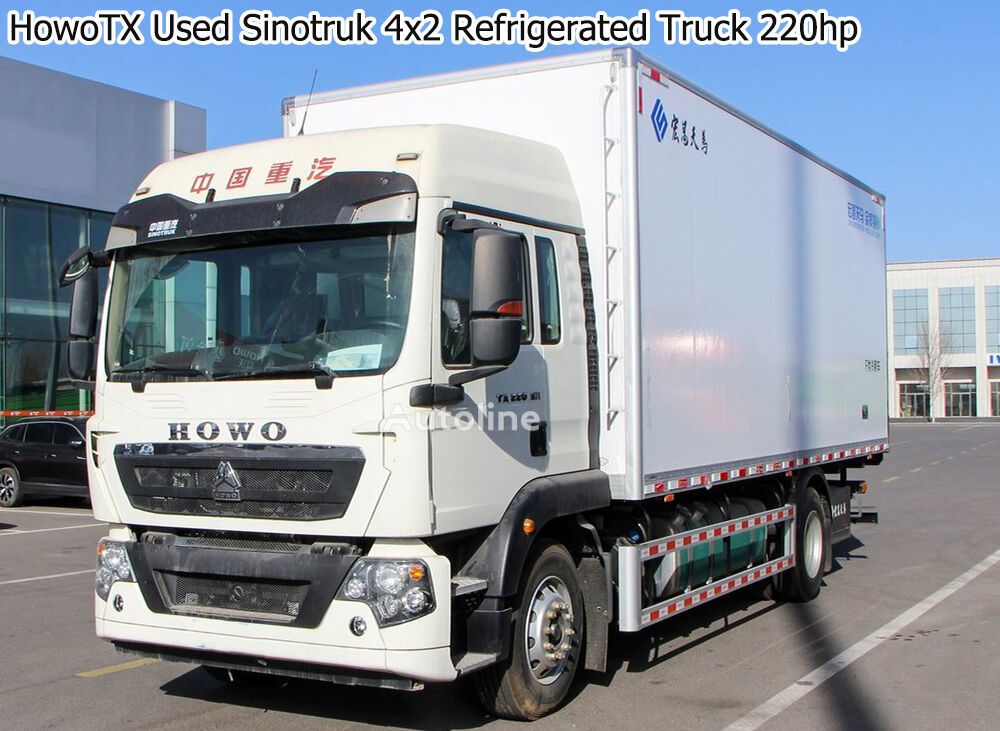 Howo HowoTX Used Sinotruk 4x2 Refrigerated Truck for Sale kamion hladnjača