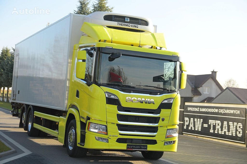 Scania G410 ///* 2019 */// DŁ 9.60 /// CHŁODNIA /// THERMO-KING /// WIN kamion hladnjača