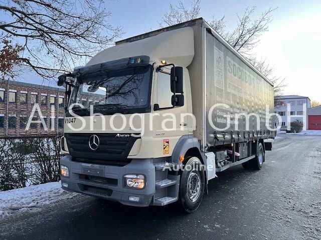 Mercedes-Benz Axor 1829 4x2/ Pritsche + Plane/Euro 4 kamion sa klizna zavesa cerada