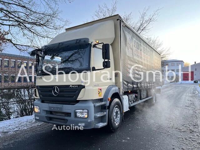 Mercedes-Benz Axor 1829 4x2/ Pritsche + Plane/Euro 4 kamion sa klizna zavesa cerada