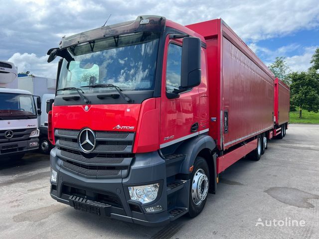 Mercedes-Benz ANTOS 2540L Getränkeaufbau kamion sa klizna zavesa cerada