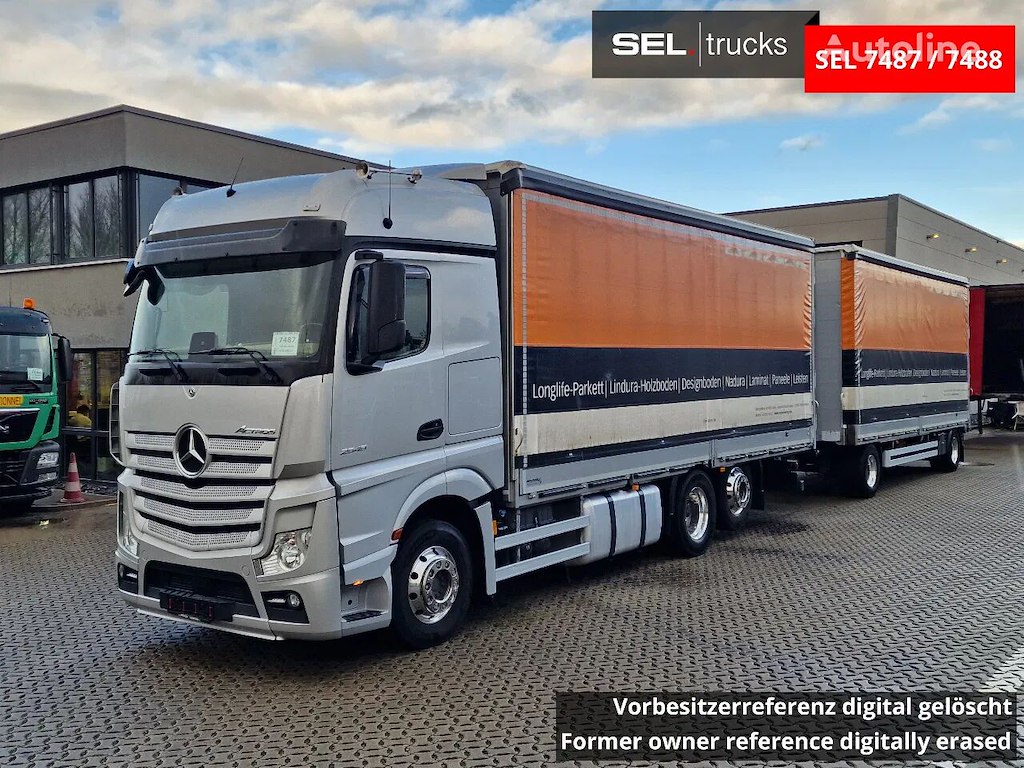 Mercedes-Benz Actros 2545 Retarder / Alu-Felgen / Aluklappen / Xenon / Navi kamion sa klizna zavesa cerada