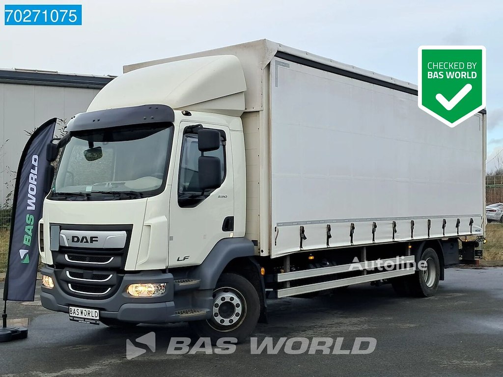 DAF LF 290 4X2 16tonner Automatic Ladebordwand ACC Euro 6 kamion sa klizna zavesa cerada