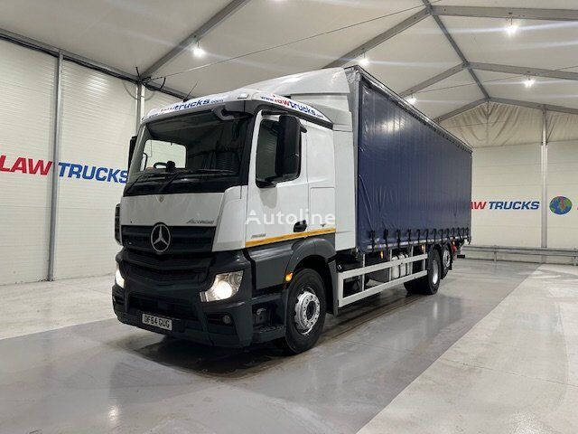 Mercedes-Benz Actros 2530 6x2 Sleeper Cab Curtainsider kamion sa klizna zavesa cerada