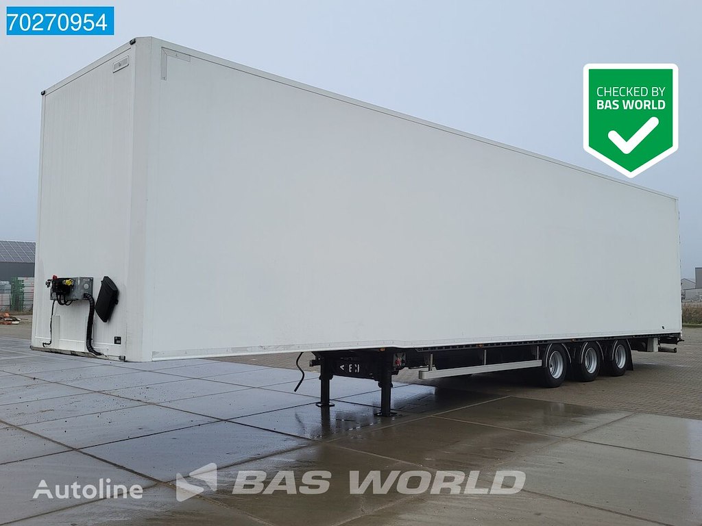 Van Eck T-3C 3 axles Aircargo Luftfracht Mega Liftachse TÜV 06/25 furgon poluprikolica